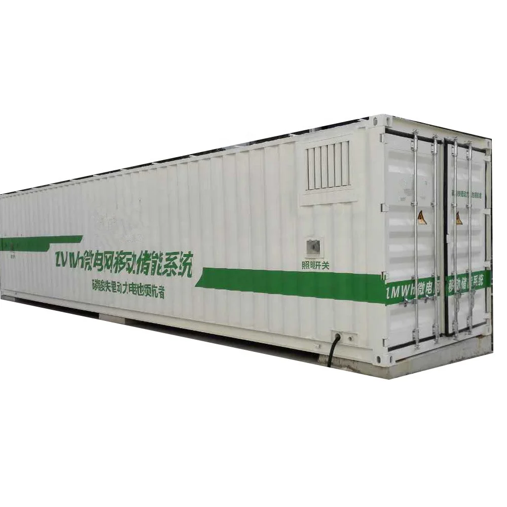 20ft 1000kwh BESS - Hybrid Container 1MWH Solar Storage Battery