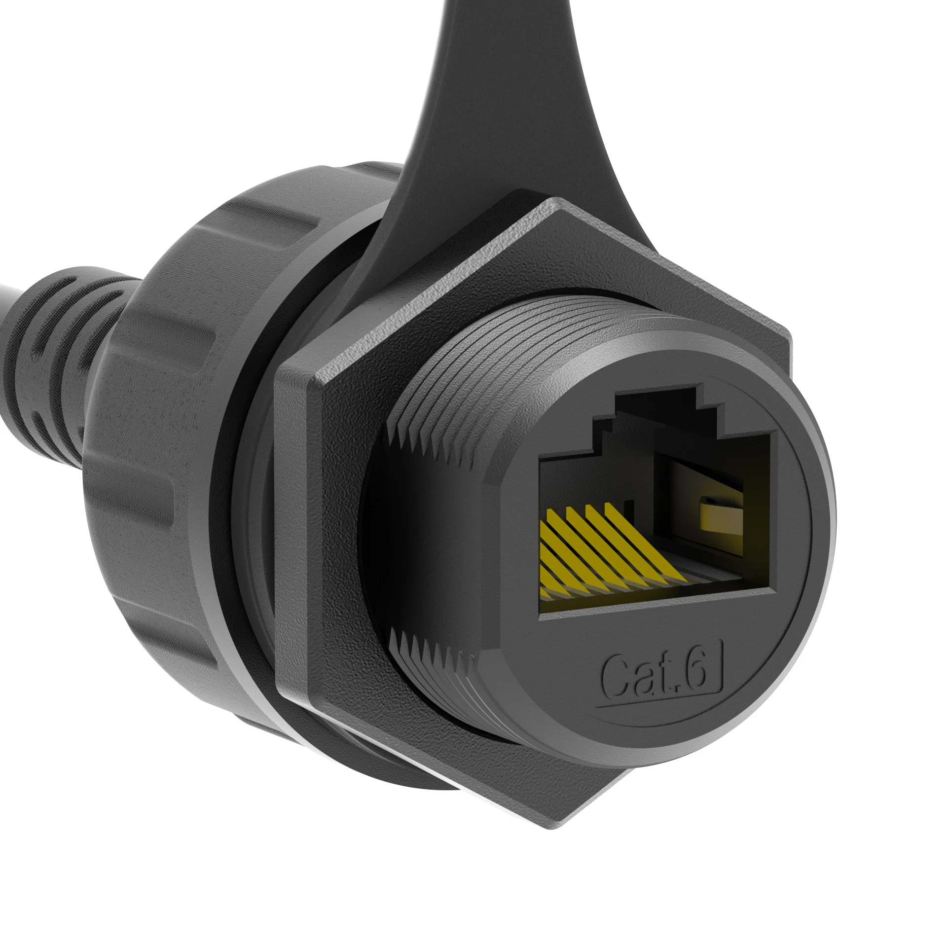 Outdoor Lan Coupler Adapter Cat6 Rj45 Male To Female Rj45 Waterproof ...