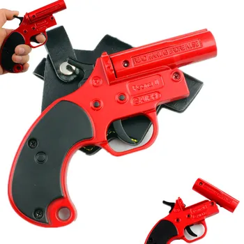 Wholesale Red Color Mini Toy Flare Gun Metal Laser Signal Pistol Gun ...