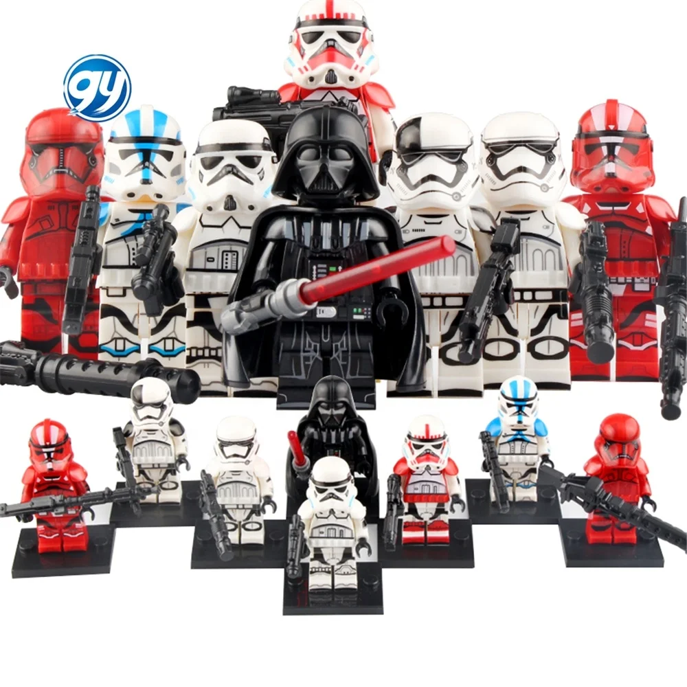 Gy Darth Vader Imperial Weapons 501 Clone Storm Trooper With Lightsaber ...