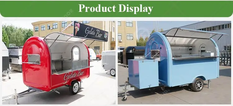 Italian Ice Jacket Potato Food Mobile Bakery Portable Restaurant ...