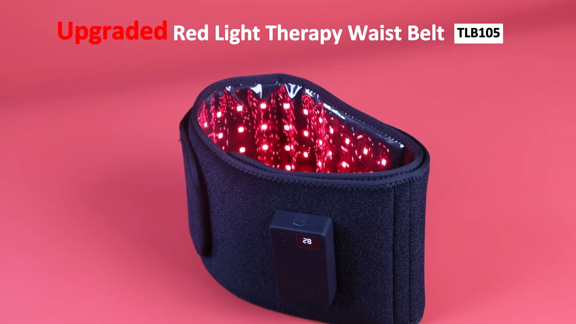 Ideatherapy Red Light Therapy Belt With An External Battery 660nm 850nm ...