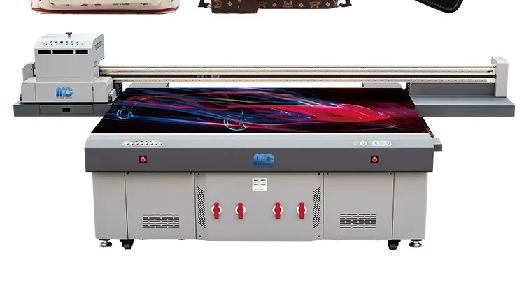 High Resolution 2513 Flatbed Uv Printer Large Format Uv Flatbed Printing Machine Phone Case ...