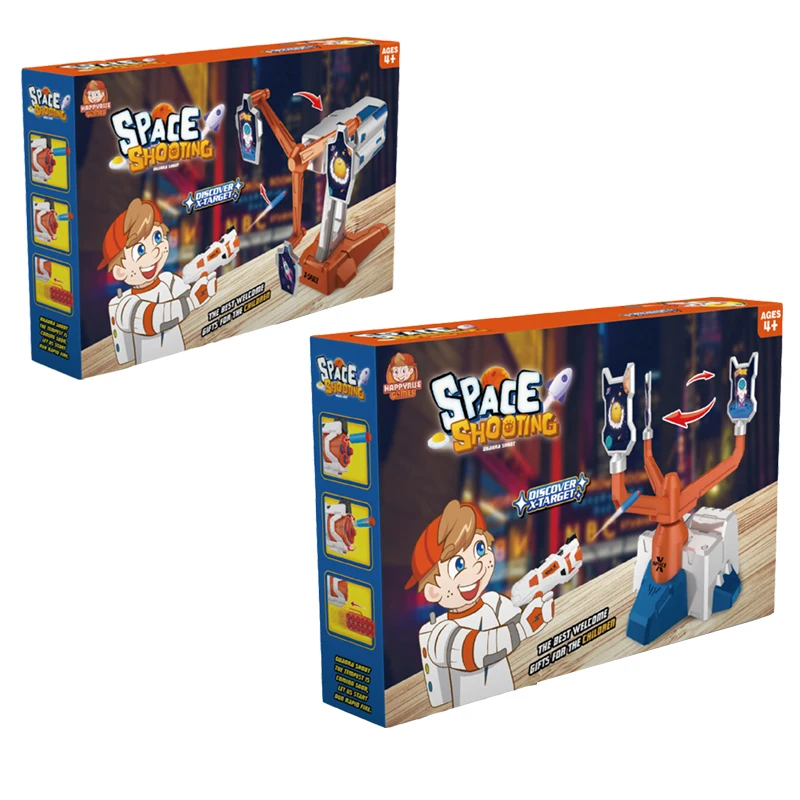 Musical Shooting Target Toy Gun Automatic Reset Shooting Target ...