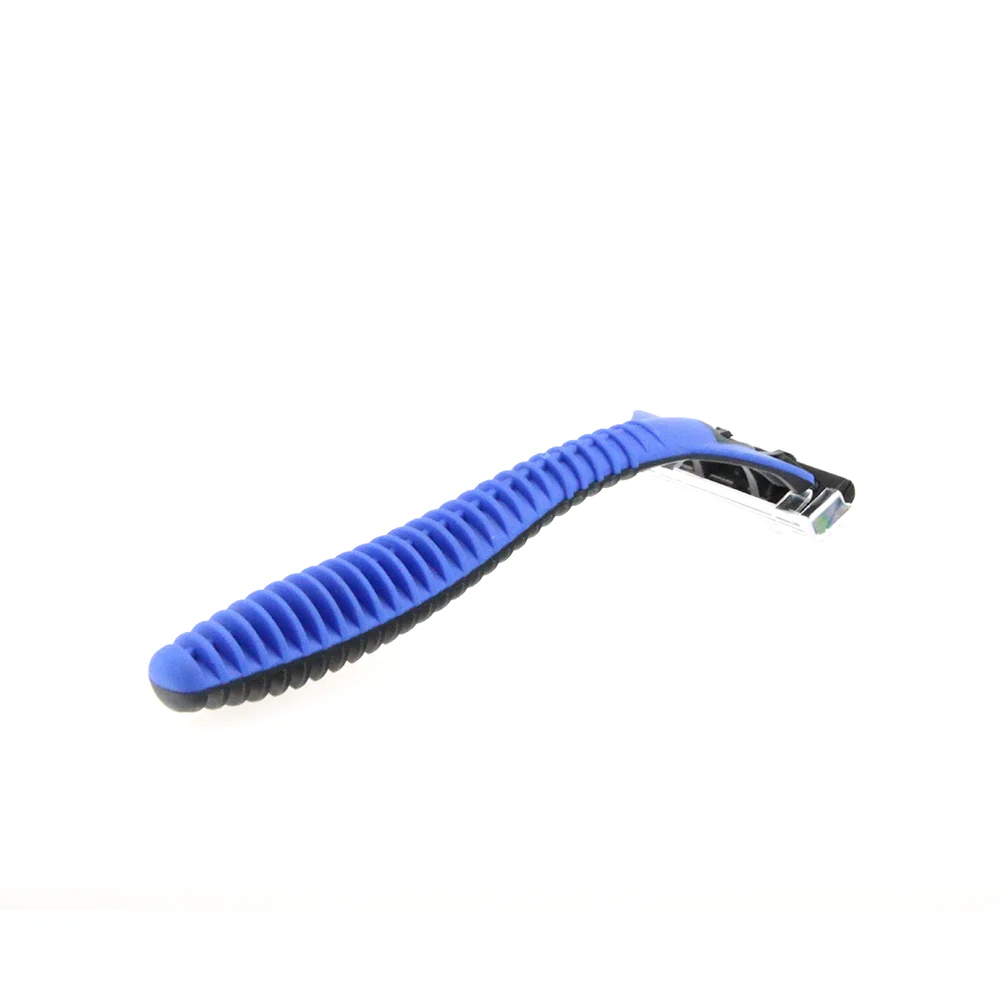 High Quality Hotel Amenity Blue Triple Blade Razor Disposable 3 Edged ...