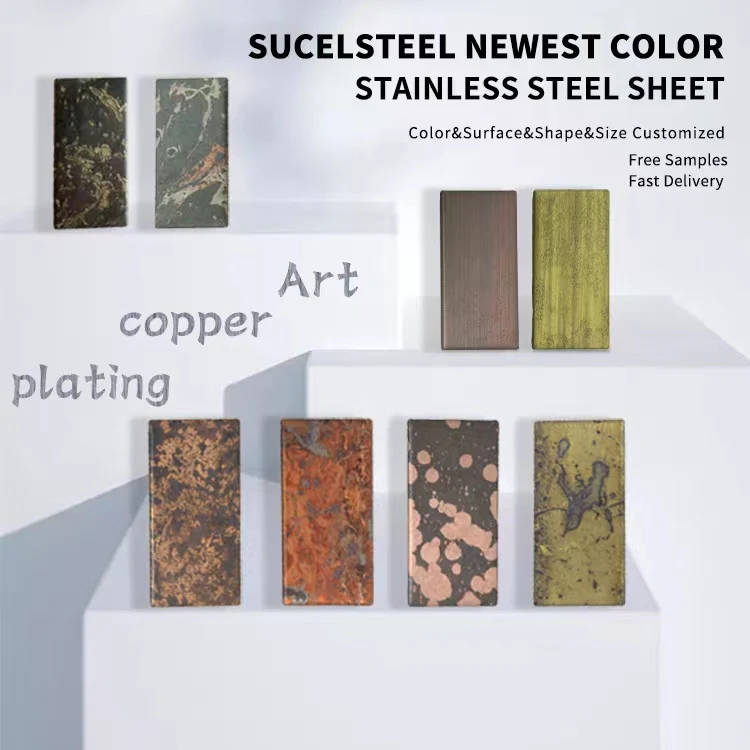 Sucel Steel 201 304 316 Brass Pvd Antique Bronze Copper Finish Stainless Steel Sheets - Buy 201 ...