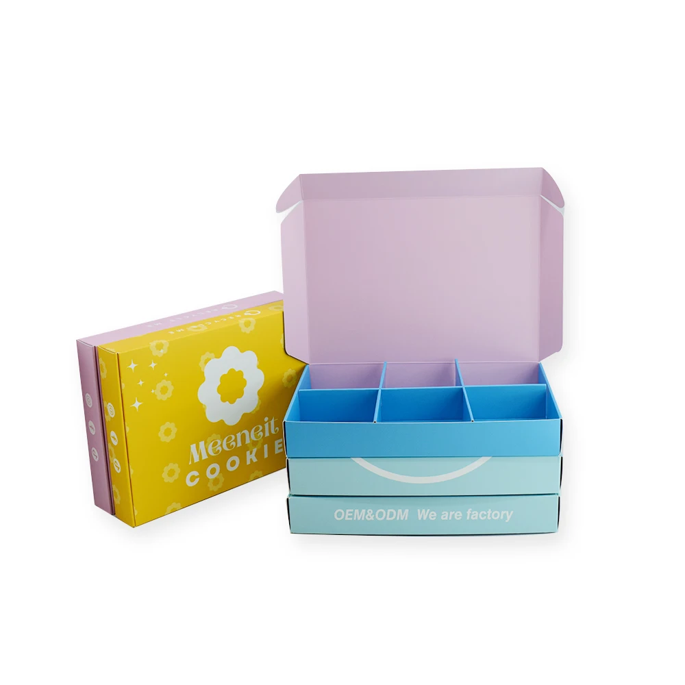 Customized Cookie Box with Dividers - Perfect for Packing