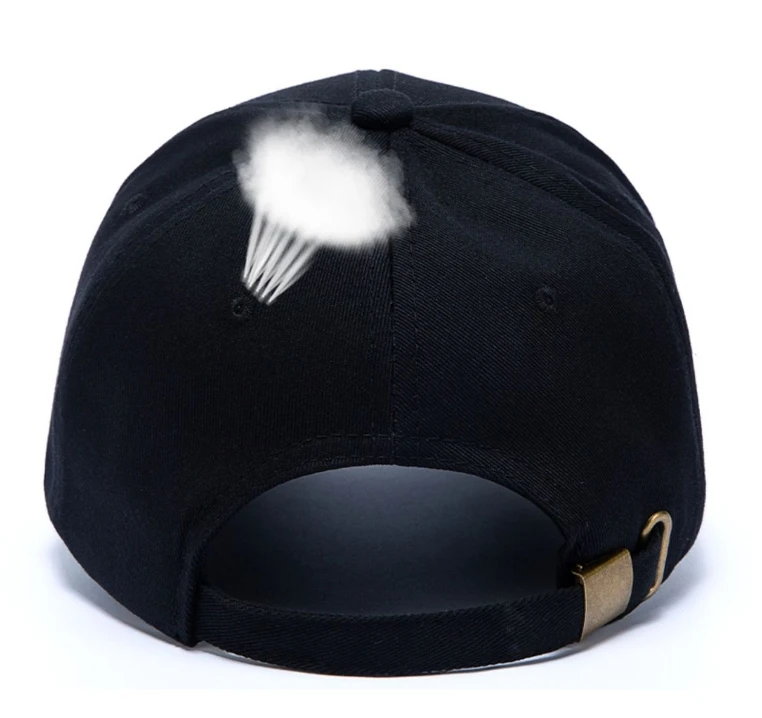 6-piece Solid Color Pure Cotton Baseball Cap Customized LOGO High ...