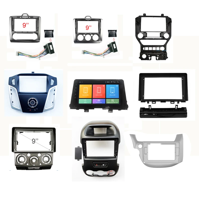 Car Radio Frame Kit Hyundai Tucson Volvo Xc90 Ford Ranger 1995 Car Dvd ...