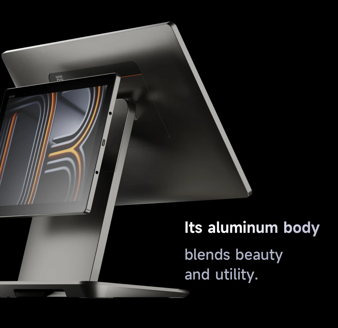 SUNMI D3 PRO Android POS Machine - 15.6" Touch Screen, 10.1" Customer ...