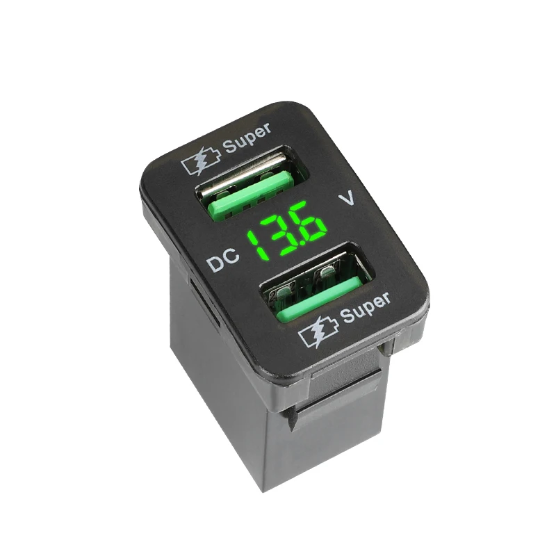 Factory Supercharger With LED Voltmeter USB Socket 12V USB Car Socket ...