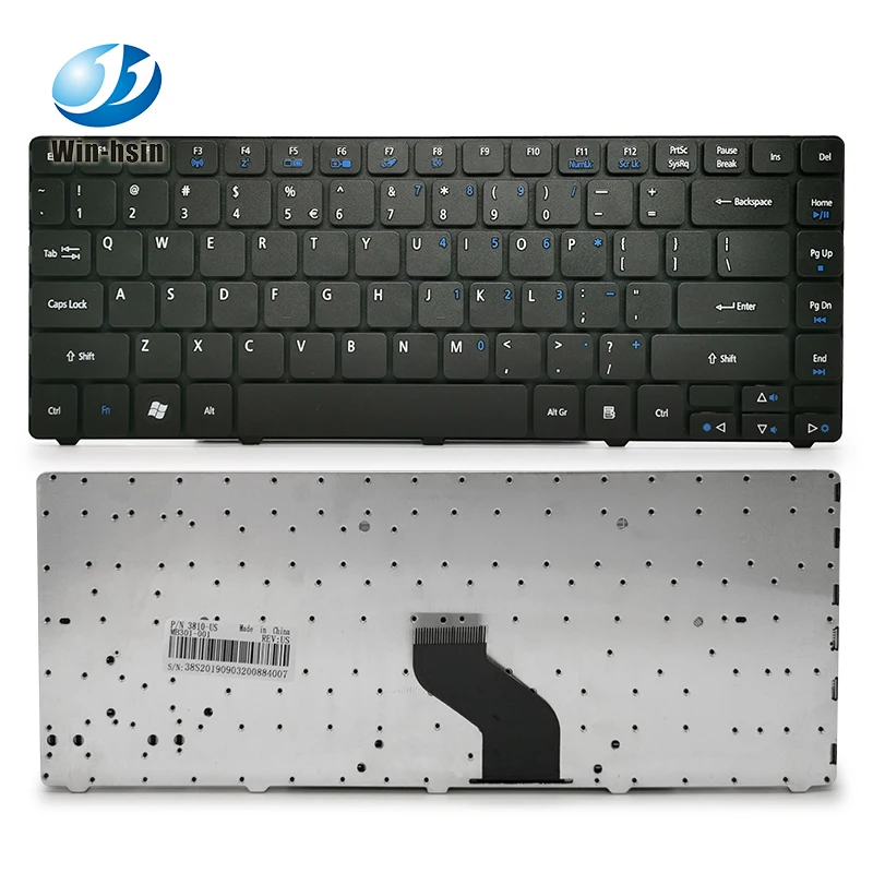 OEM Laptop Keyboard English Keyboard for acer 3810t 3820t 4736g 4738 ...