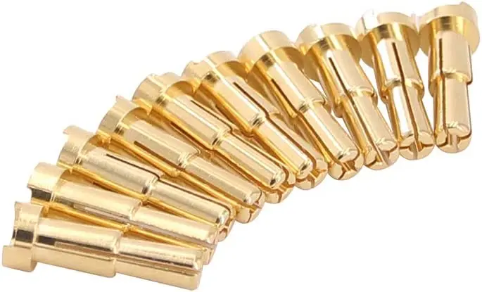 4mm to 5mm Low-Profile Bullet Connectors Adapter Plugs