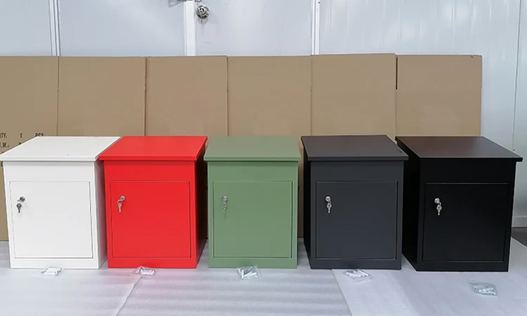 Customize White Outdoor Anti Theft Large Capacity Wall Mounted Parcel ...