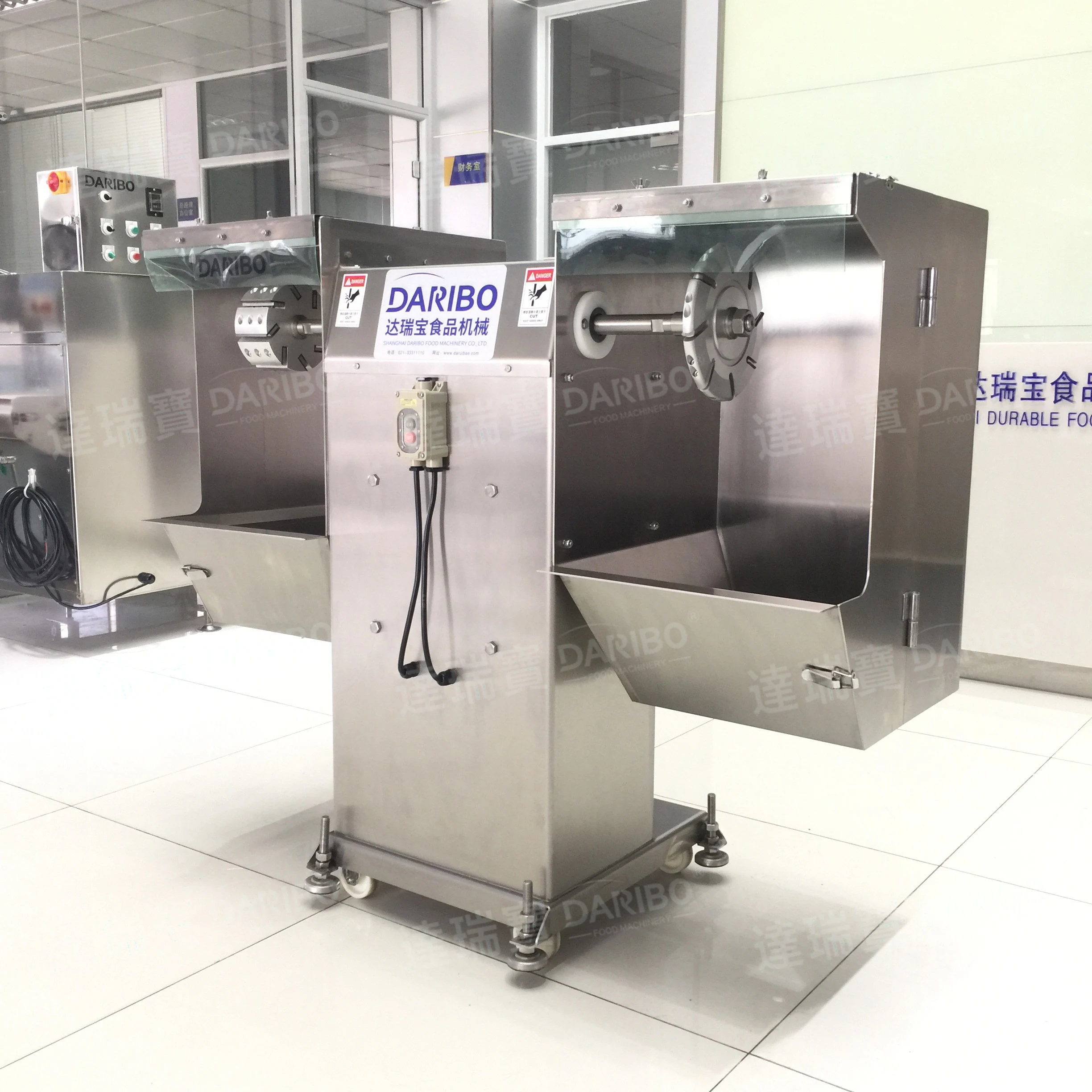 High Quantity Fish Skinner Bone Removing Machine Double Wheel Frozen ...