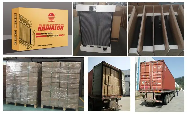 Heavy Duty Truck Radiator Factory Produce Aluminum Radiator For Iveco ...