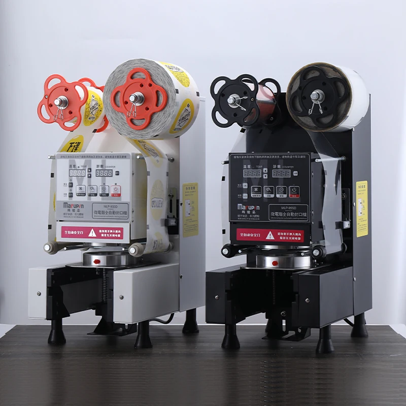 High Speed Bubble Tea Cup Sealing Machine - Easy & Efficient