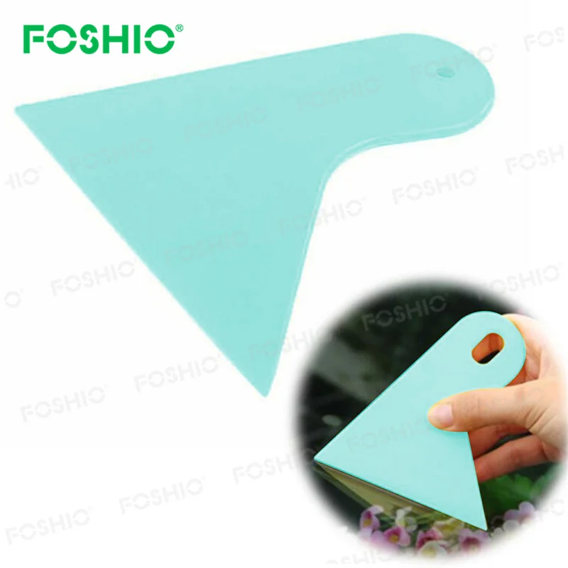 Foshio Customize Logo Car Vinyl Wrap Tint Plastic Triangle Squeegee ...