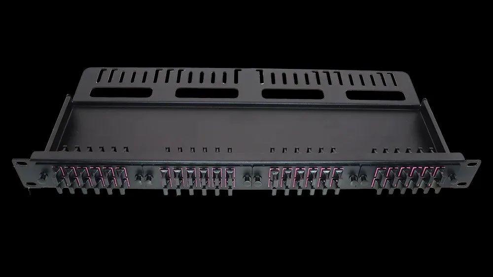 High Density 1u Rack Mount Modular Enclosure Unloaded Holds Up To 4 X ...