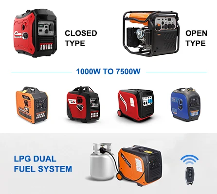 Bison Dual Fuel Remote Start 5kw 5kva 5.5kw Super Silent Lpg Inverter ...