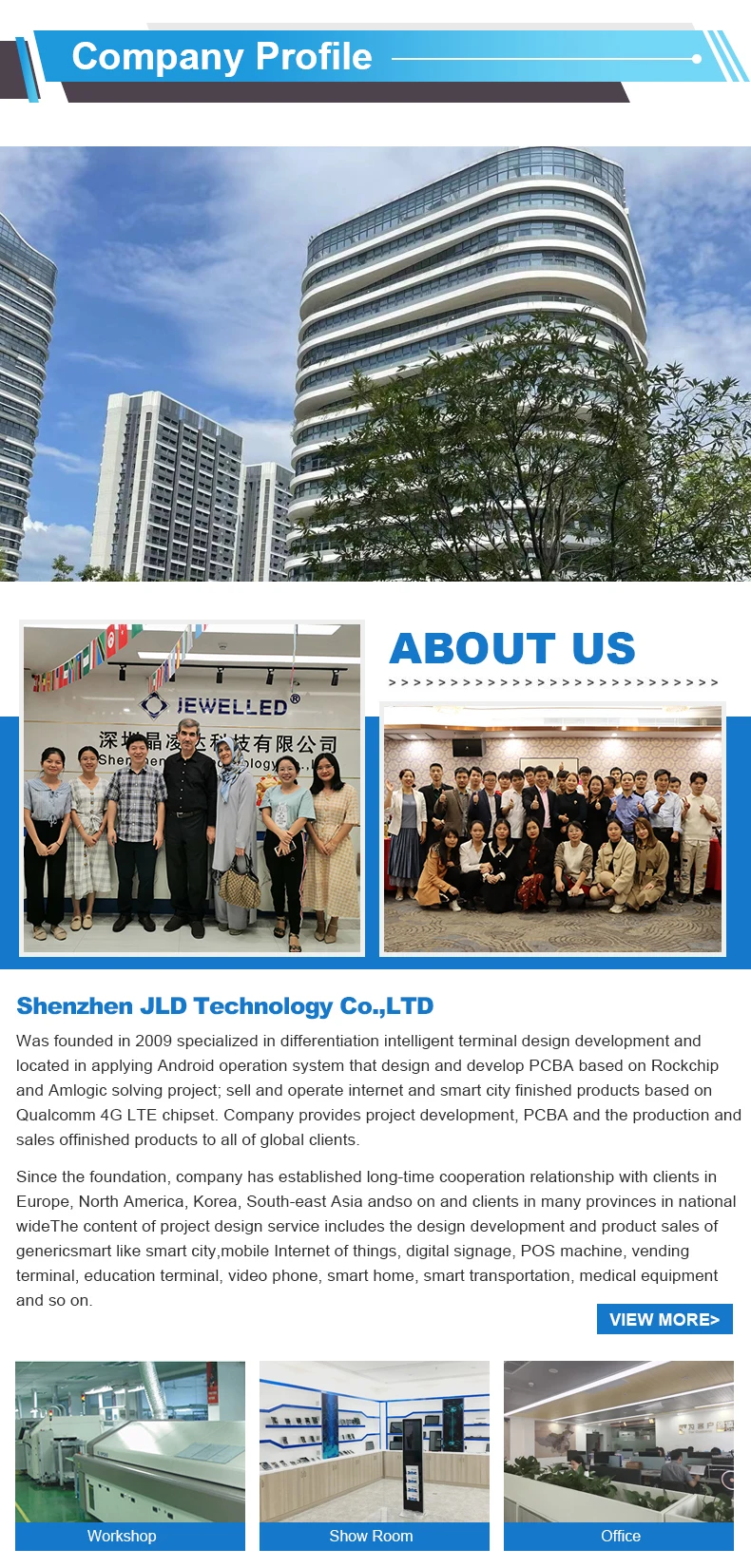 JLD-P01 PCBA - Linux Ubuntu Pos System with Rs485 Debian Board