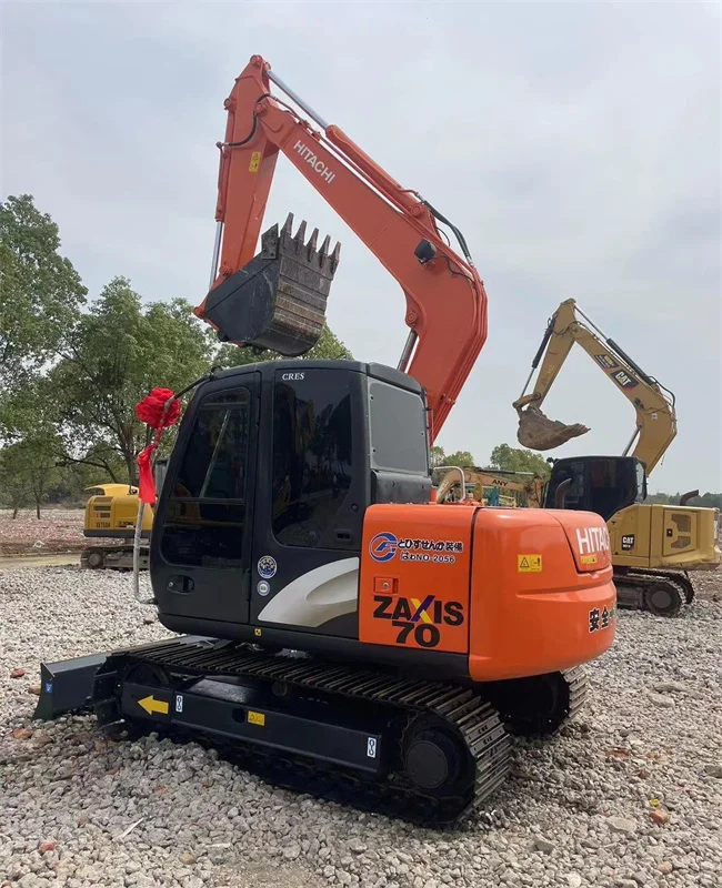 Hitachi Zaxis 70 Excavator Heavy Earthmoving Machinery Original Japan ...