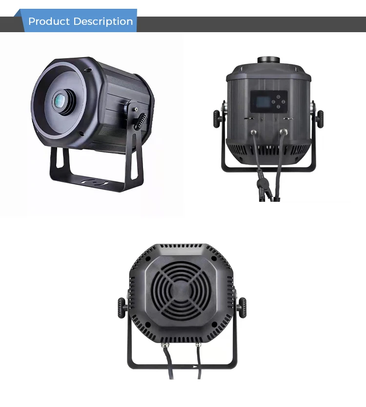 MITUSHOW High Brightness 200W Waterproof IP65 LED GOBO Zoom Function ...