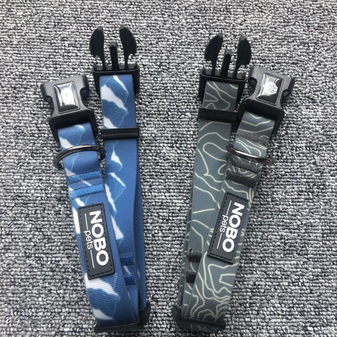 WELLGO Custom Logo Design Pattern Waterproof TPU Rubber Coated Pet Dog ...