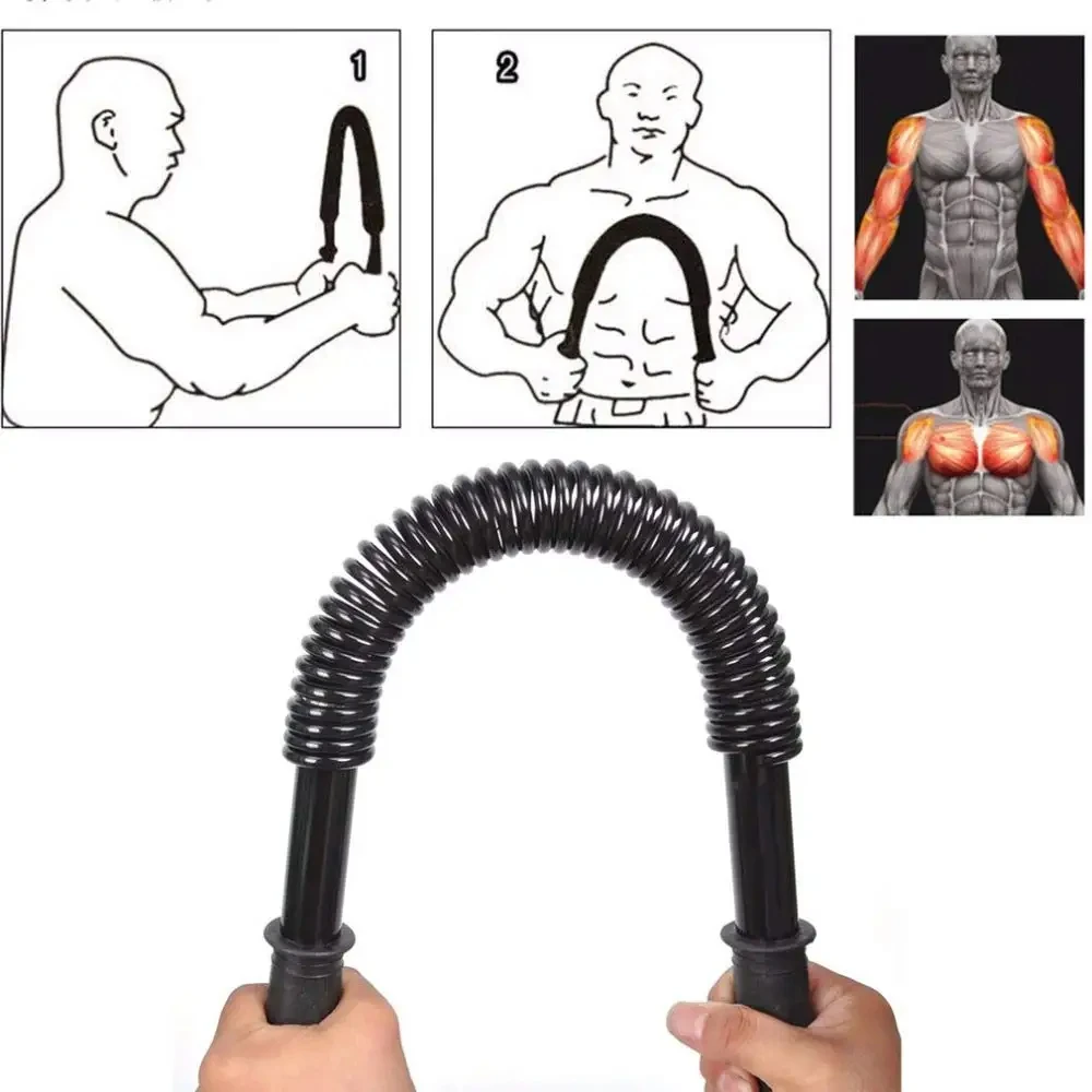 Arm Strength Hand Gripper Spring Power Blaster Fitness Equipment Gym ...