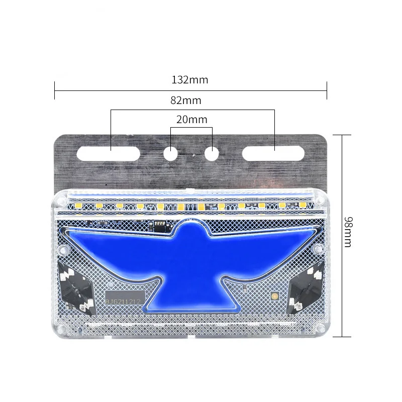 Led Side Indicators Marker Waterproof Lamp License Decoration For Tail ...