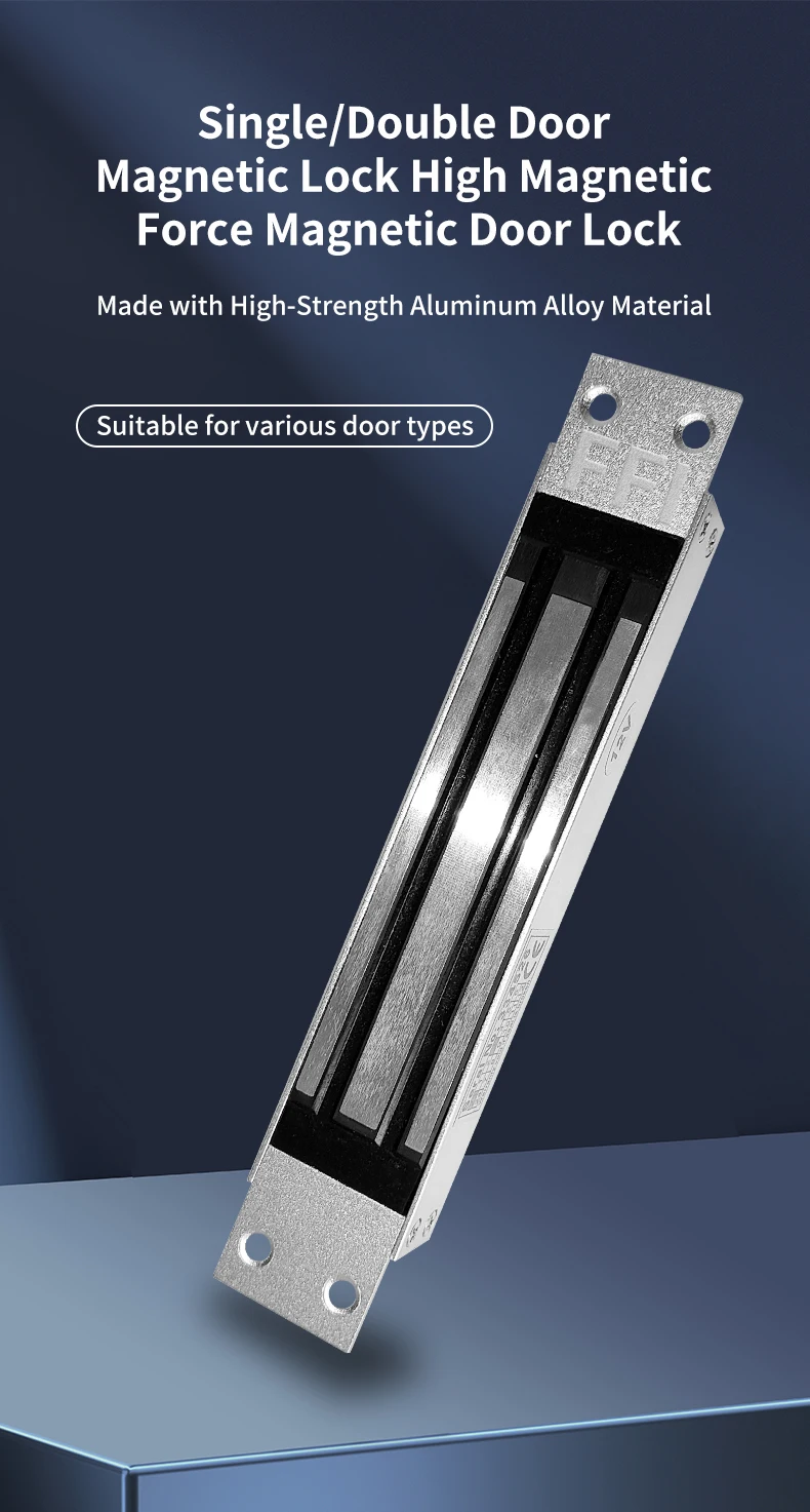 Single Door Double Door Magnetic Lock Electromagnetic Lock 60kg ...