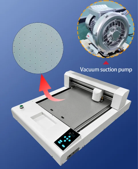 Factory A3+ Flatbed Cutter Plotter Double Head Cutting Creasing Box ...