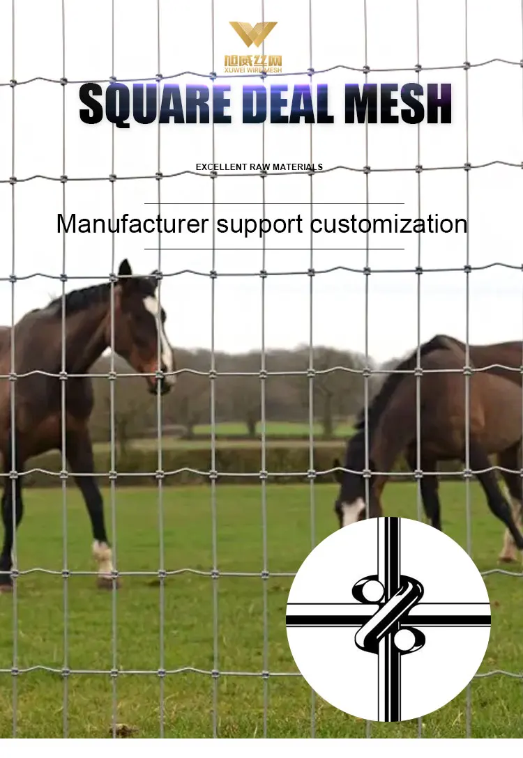 High Tensile Galvanized Farm Wire Mesh Fencing Wire Farm Wire Field ...