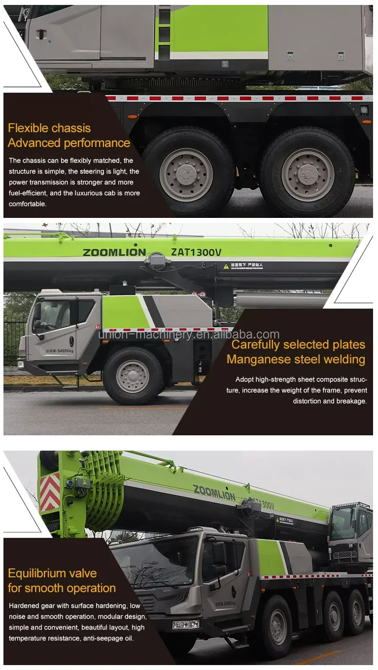 ZOOMLION ZTC800V552 80 Ton Telescopic Crane - Efficient & Reliable