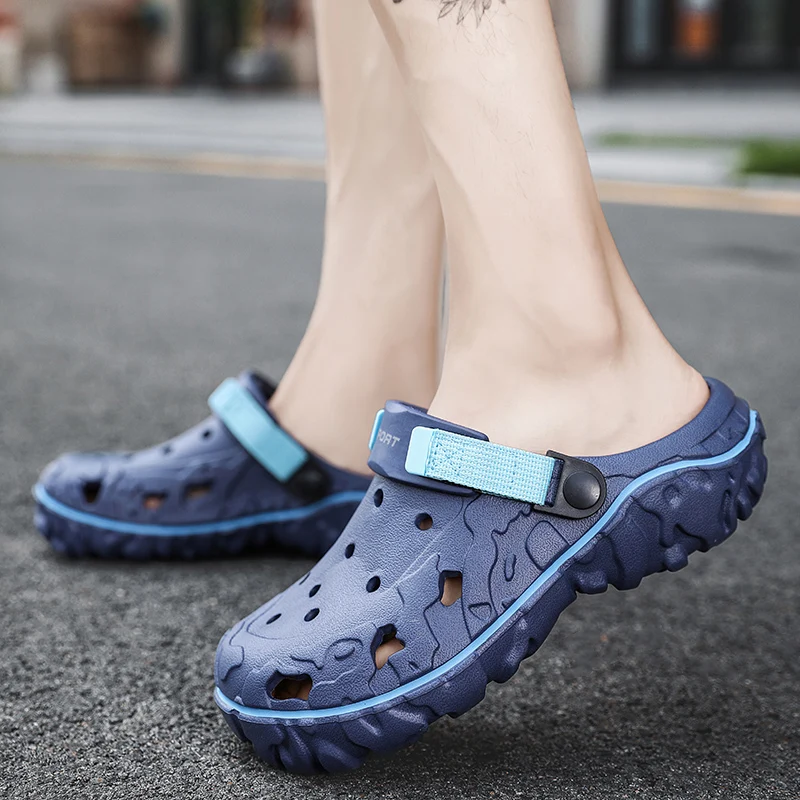 KLS Men's Clogs Slippers - Durable, Lightweight, and Stylish