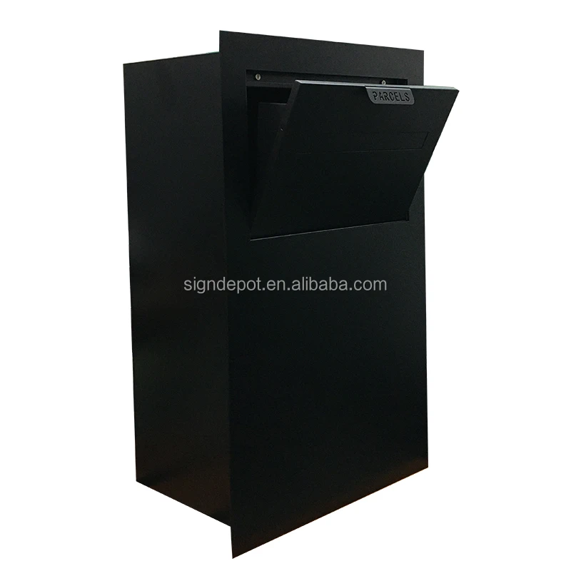 Custom Modern Smart Outdoor Wall Mounted Delivery Box Secure Lockable ...