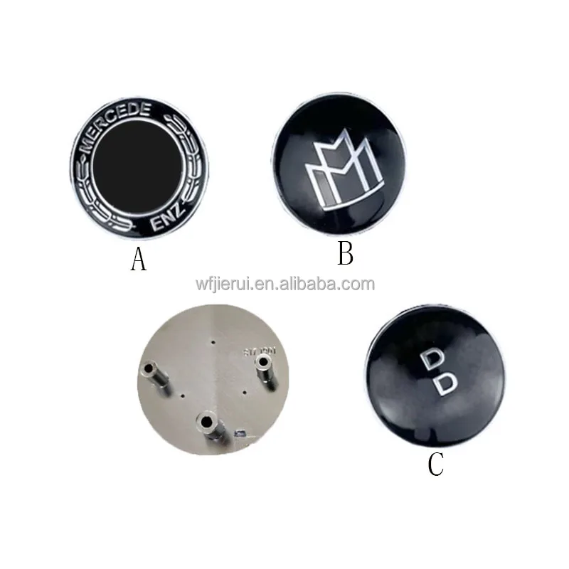 3.8cm Bonnet Three-pin Badge Logo Front Grill Emblem A0008171901 For ...