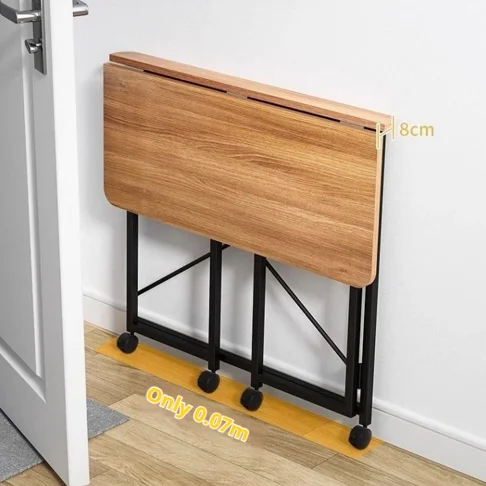 Movable Office Table Foldable Removable Home Student Computer Desks ...