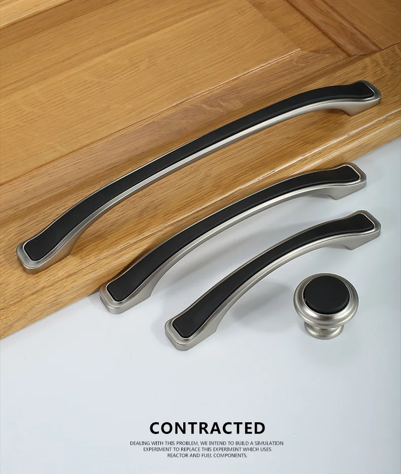 Topcent Kitchen Hardware Furniture Cabinet Zinc Alloy Furniture Handles ...