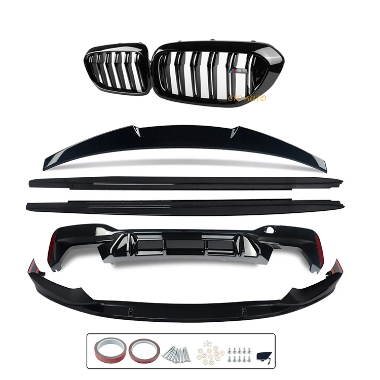 Mp Aero Kit Body Kit For Bmw 5 Series G30 M Sport 17-20 Gloss Black M ...