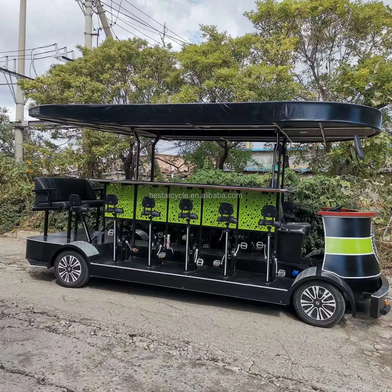 Beer Bike Bus 15 Seat Sightseeing Tours - Cycle Party Pedal Beer Bike