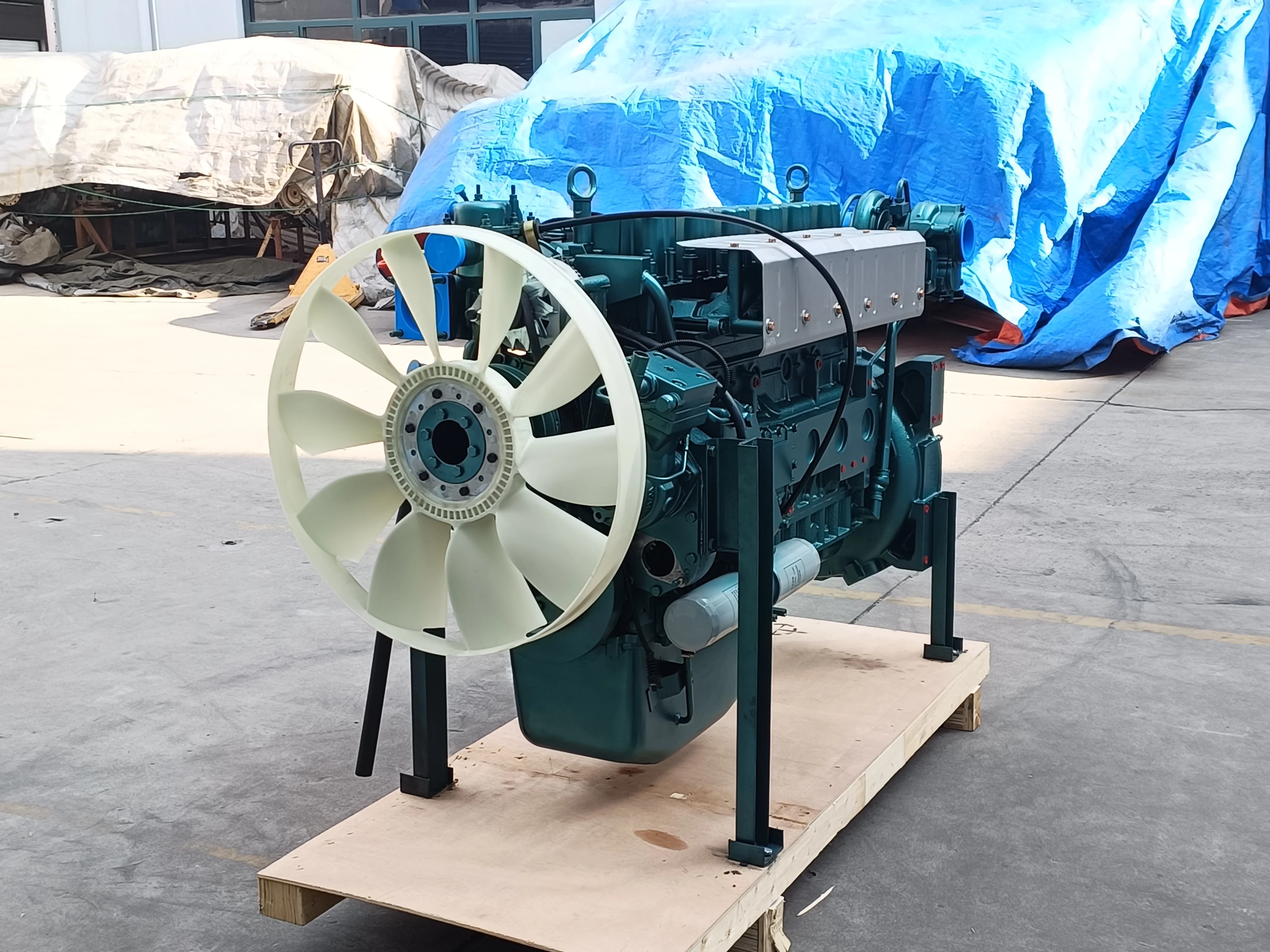 Genuine Scdc D10.38-50 Diesel Engine Water Cooled Motor 274 Kw/372 Hp ...