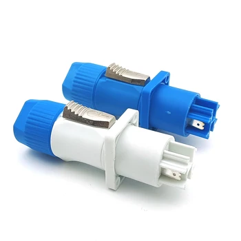 3 Pin Male And Female Head Connectors Plug And Play Ac Speaker Powercon ...