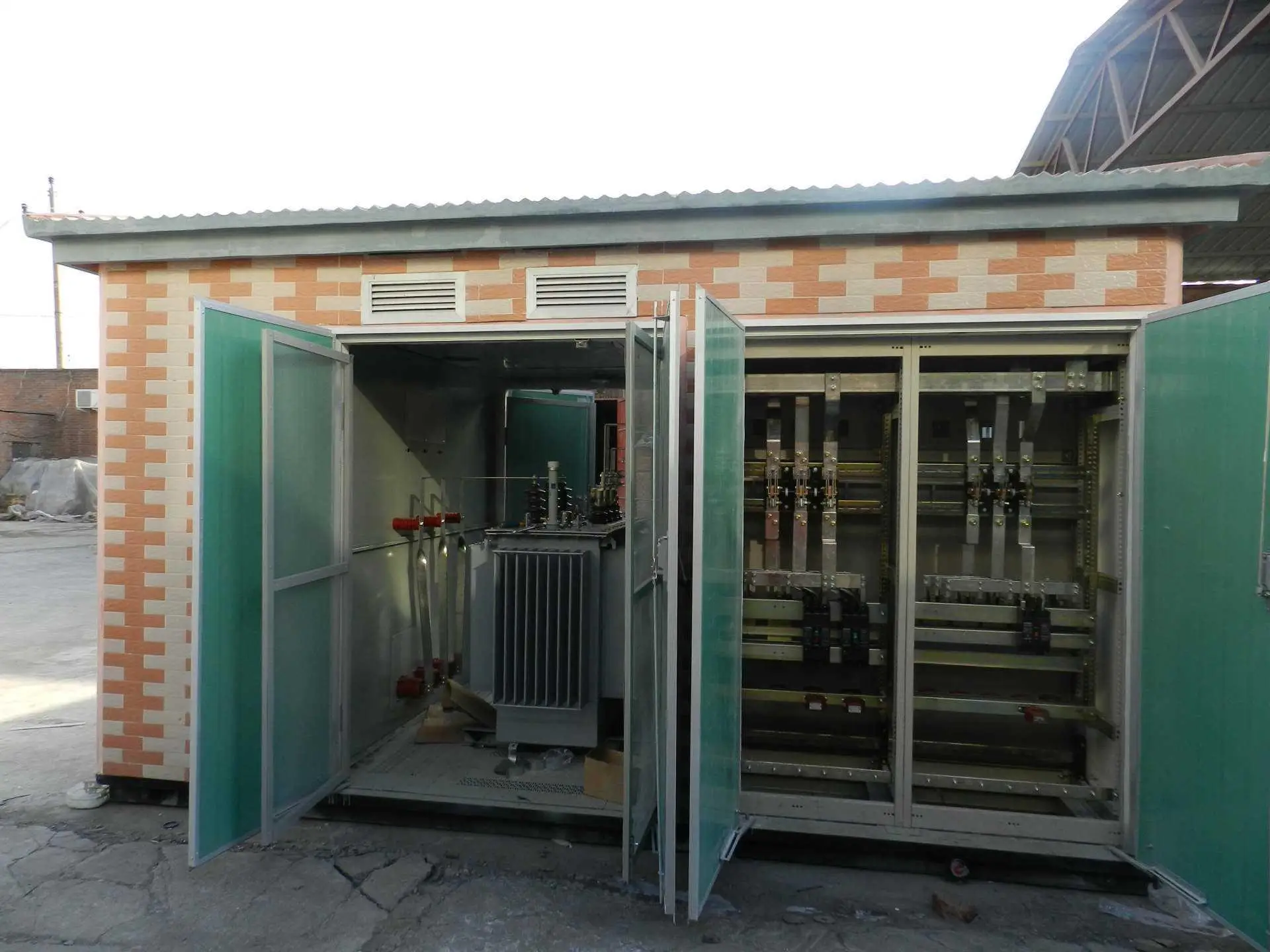 Distribution Transformer Compact Box Type Prefabricated Combined ...