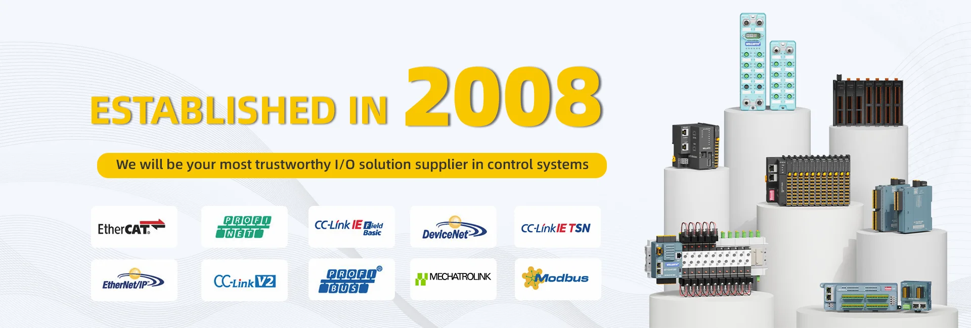 YULIAN High-Performance 8 Channel 16-Bit Analog Input Output Profinet ...