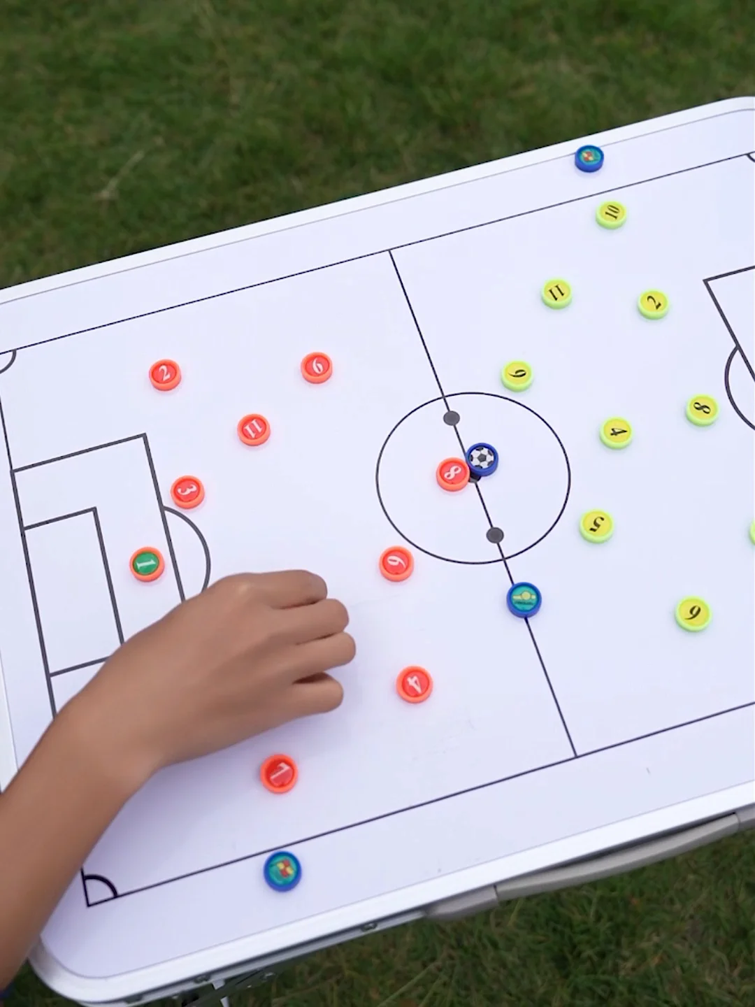 Multi-purpose Table Folding Portable Football Demonstration Table ...