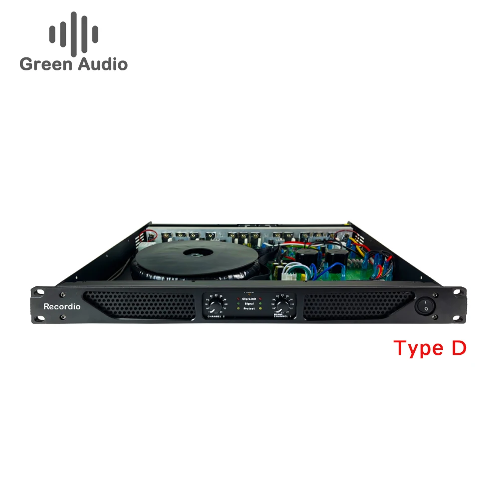 GAP-D2500 Power Amplifier - 1250 Watts for Professional Stage