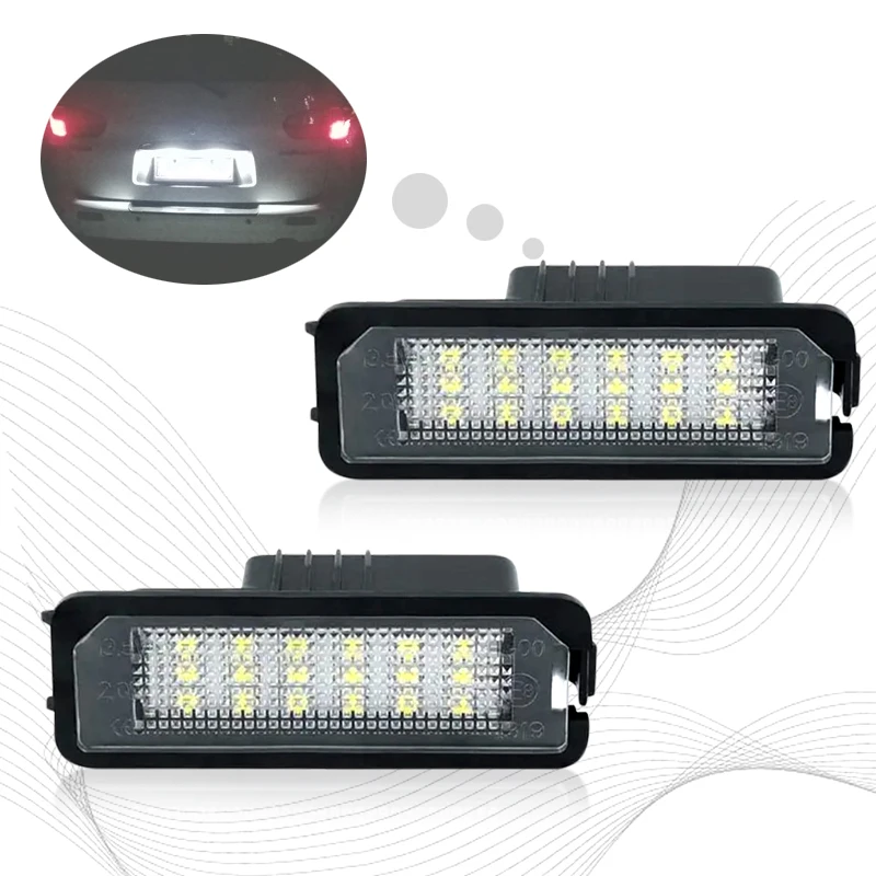 Alibaba.com: 6000K White Error-Free LED License Plate Lights for VW ...