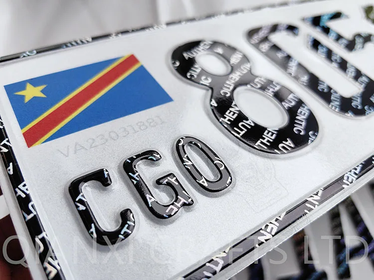 Burundi Car Number Plate Uganda Rwanda Licence Plate Tanzania DRC Congo ...