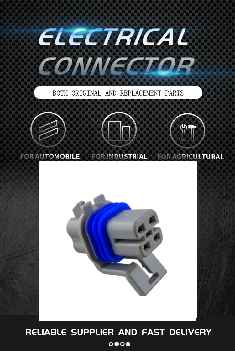 12176897 Aptiv 4 Pin Metri-pack 150 Female Oxygen Sensors Connector For ...